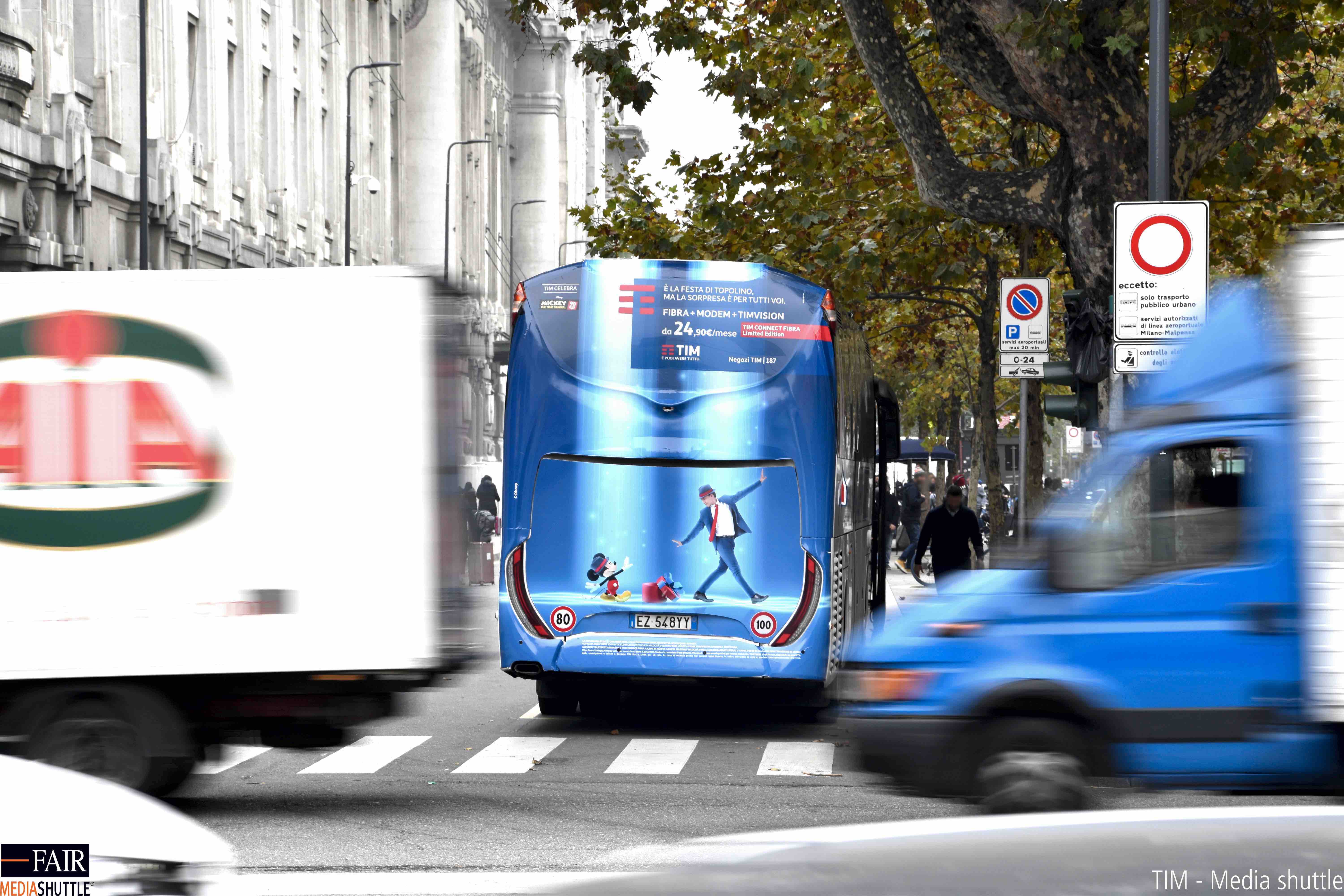 Pubblicità Media Shuttle: Malpensa Shuttle, Linate, Orio al Serio ...